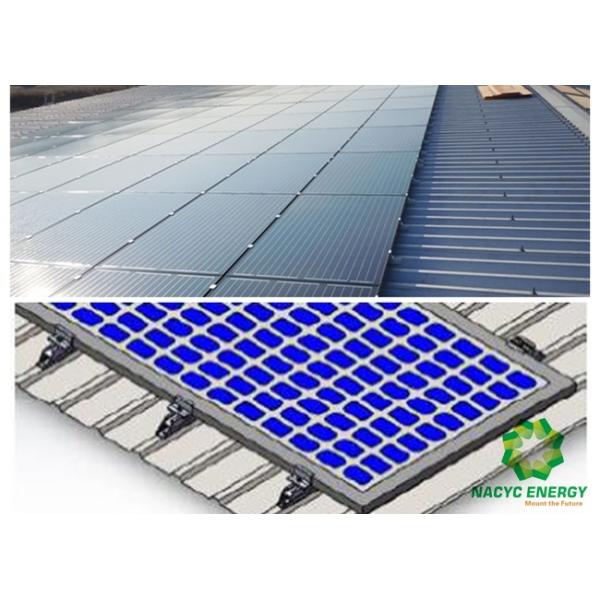 Quality Metal Roof Solar Mounting Systems Panel Module Structure Energy Off Grid Off for sale
