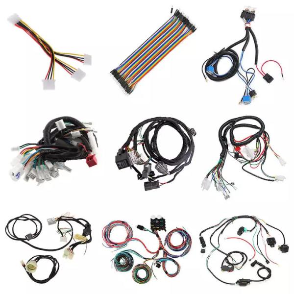 Quality TS16949 Automotive Wire Harness Bare Copper Auto Electrical Cables for sale