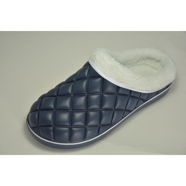 Quality Fuzzy Inside Eva Fur Lined Garden Clog Style Slippers for sale