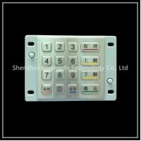 Quality Explosion Proof Metal Keypad , Stainless Steel Digital Door Keypad Easy for sale