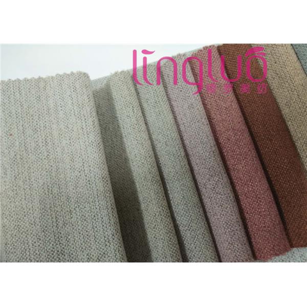 Quality American Style Wrinkle Resistant 140cm Imitation Linen Fabric for sale