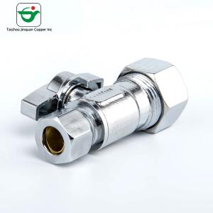 Quality Low Lead 200 Psi 5/8''X5/8'' Kitchen Sink angle stop valve for sale