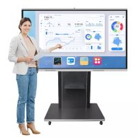 Quality Interactive TV Touch Screen Whiteboard , 135W Interactive Flat Panel for sale