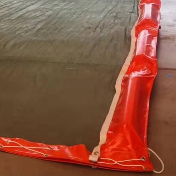 Quality type 3 Geotextile Floating Sediment Curtain turbidity For Water Pollution for sale