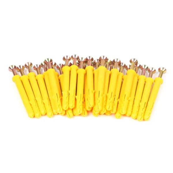 Quality Corrosion Resistant Nylon Expansion Anchor For Securing Objects To Walls Or for sale