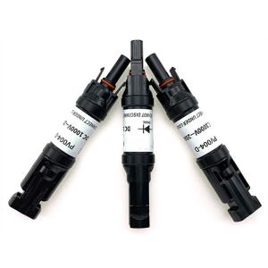 Quality IP67 Solar Diode Connector 1000V Torch Type Female Male for sale