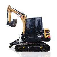 Quality SANY SY60 Used Crawler Excavator 36kw Rated Power Small Size Digger Excellent for sale