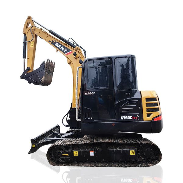Quality SANY SY60 Used Crawler Excavator 36kw Rated Power Small Size Digger Excellent Condition for sale