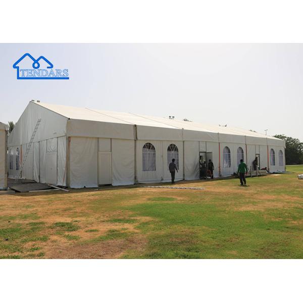 Quality 8x8m Heavy Duty Marquee Tent Reinforced Alloy Heavy Duty Anchors 850g/m² Heavy Fabric for Trade Exhibitions for sale