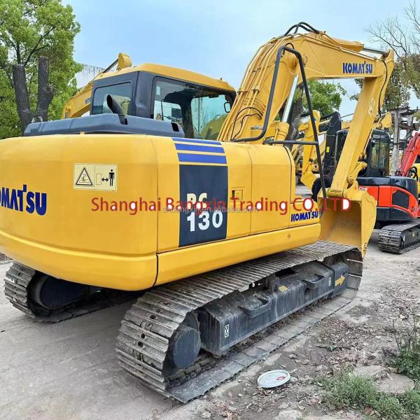 Quality 0.5m3 bucket capacity komatsu pc130-7 mini excavator with strong power and for sale