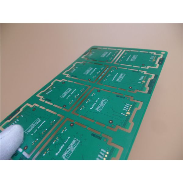Quality 4 Layer 0.4mm FR4 Thin PCB Board With Immersion Gold For Data Acquisition for sale