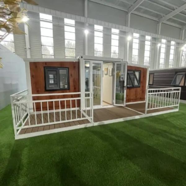 Quality 20Ft 40Ft Luxury Expandable Container House Prefabricated With Bathroom And for sale
