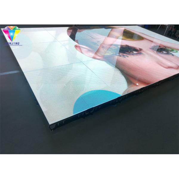 Quality P3.91mm 3000 Nit Brightnes Floor LED Display Die - Cast Aluminum SMD1921 for sale