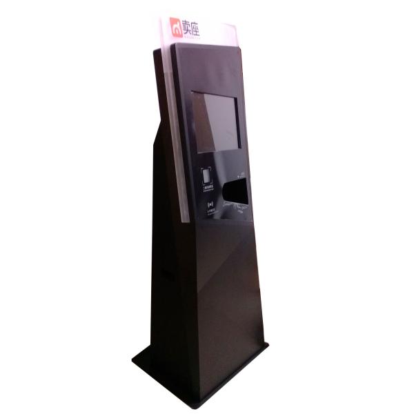 Quality Cinema ticketing Multimedia Kiosks standalone with barcode scanner / printer for sale