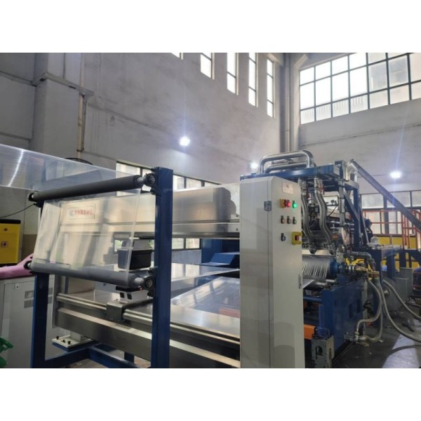 Quality PP CPP CPE Cast Film Extrusion Production Line PLC Intelligent Control for sale