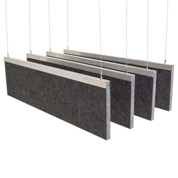 Quality Modern Design PET Ceiling Acoustic Panel Fire Retardant For Studio NRC 0.9 for sale