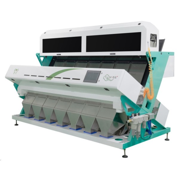 Quality Chute Type Red Lentils Grain Sorter Machine With 12 Inch Touch Screen for sale