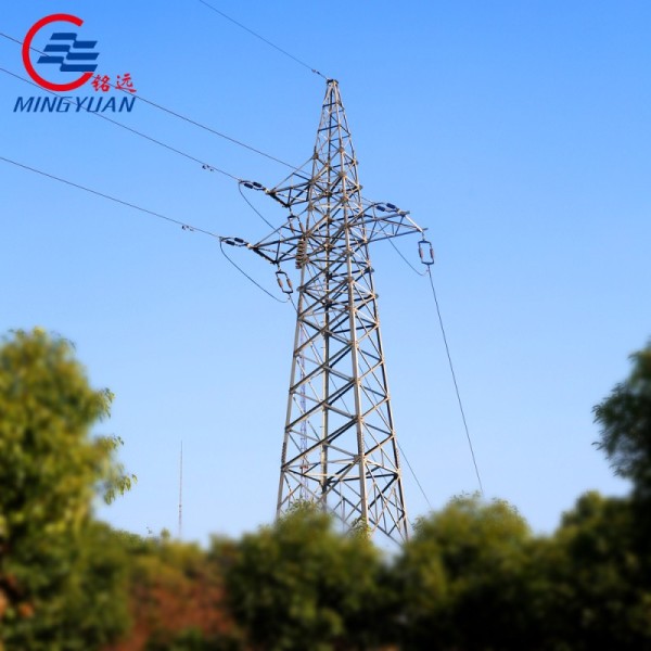 Quality Q345b Galvanized Lattice Angle Steel Tower For Power Transmission And Distribution Line for sale