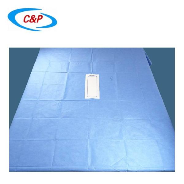 Quality Sterile SMS Transverse Laparotomy Drape Surgical Sheets Anti Static for sale