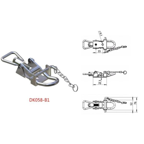 Quality Wear Resistance Adjustable Toggle Latch Plating Ss Toggle Latch TUV for sale