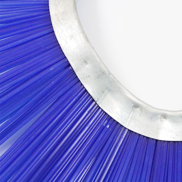 Quality Road Sweeper Broom Blue Color For Runway Sweeping for sale