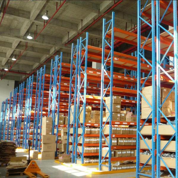 Quality Orange Selective Heavy Duty Storage Pallet Racking System Warehouse Rack for for sale