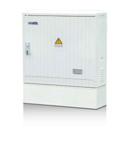 Quality Waterproof SMC Distribution Box , Vertical FRP GRP Power Meter Enclosure for sale