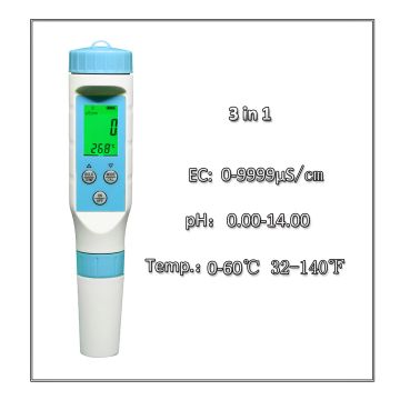 Quality Smart Bluetooth PH Meter EC Water Quality Tester 5 Point Automatic Calibration for sale