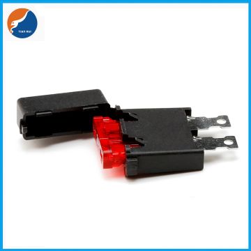 Quality ATY ATO ATC 125C Automotive Fuse Holders UL94V0 Blade Fuse Holder PCB Mount for sale