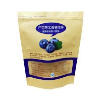 Quality Plastic Laminated Waterproof Kraft Paper Pouch with Zipper and Window for Dry for sale