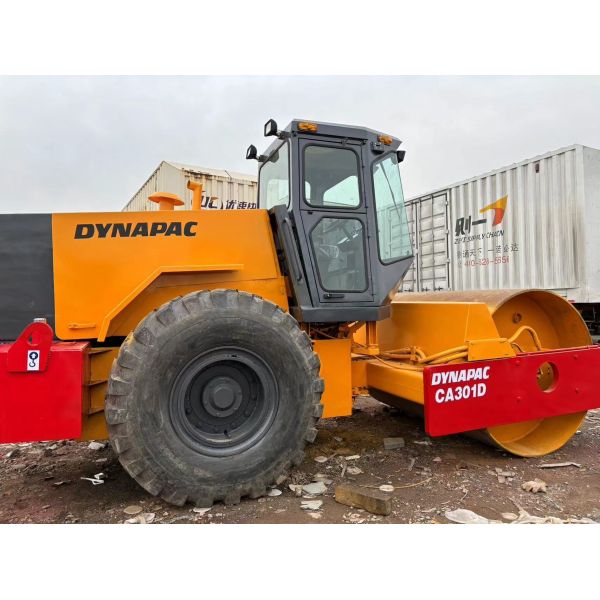 Quality Used Road Roller Dynapac CA301D CA30D CA25D 2018 Single Double Drum with CHANGFA for sale