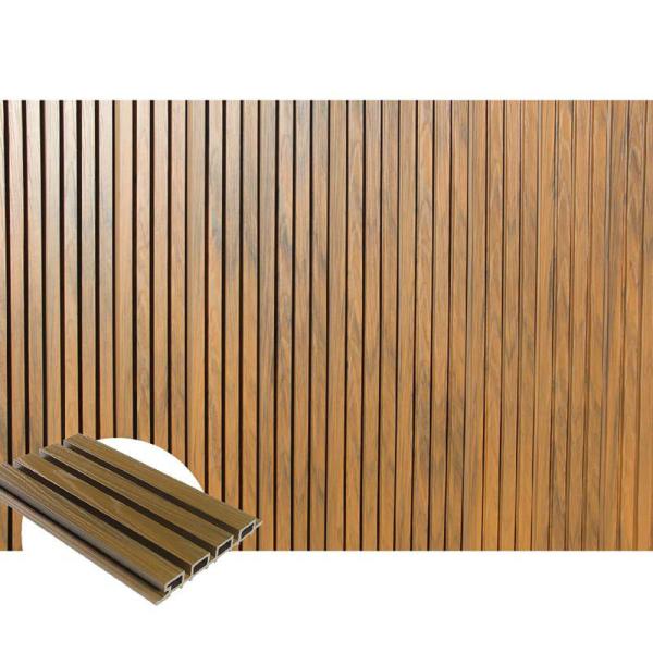 Quality 2.7m Waterproof Capped Composite Exterior Cladding Black Panels For Ceiling for sale