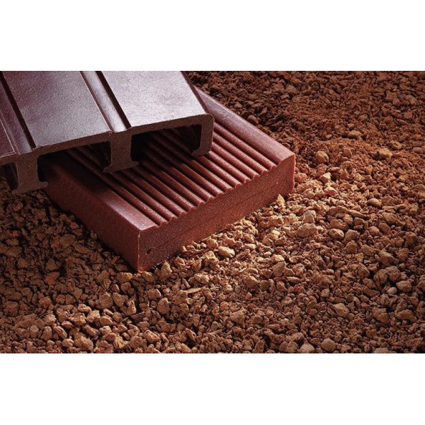 Quality Garden Outdoor WPC Profile Extrusion Line Solid Decking Board for sale