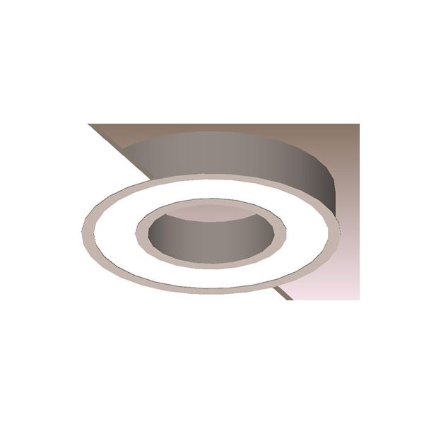 Quality 9331lm Round Linear Light 5000K-6500K Modern Linear Suspension Lighting for sale