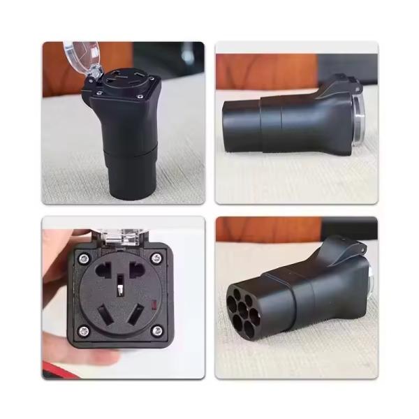 Quality GBT EV Charging Connector 16A Rated Current 250V AC EV Charging Adapter V2L for sale