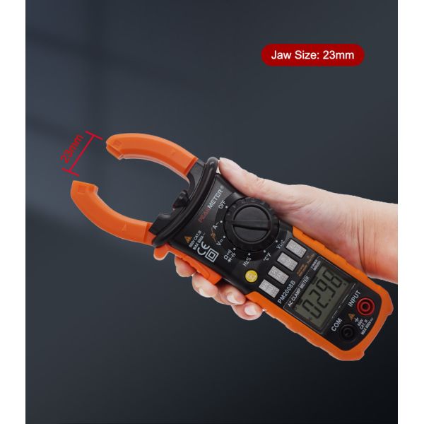 Quality Auto and Manual Range Digital Clamp Meter T-RMS INRUSH Current meter MAX MIN for sale
