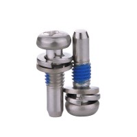 Quality Pan head half threaded glue patched SEM screws for sale