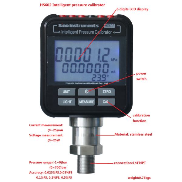 Quality Ultra High Accuracy 0.025% Lab Master Gauge for Gas Oil and Water Pressure for sale