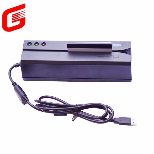 Quality MSR605 Magnetic Stripe Card Reader Writer for Windows USB 3 Tracks and Software for sale