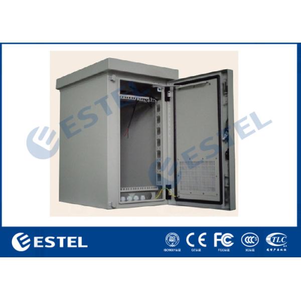 Quality Galvanized Steel Padlock Support IP55 Outdoor Telecom Cabinet for sale