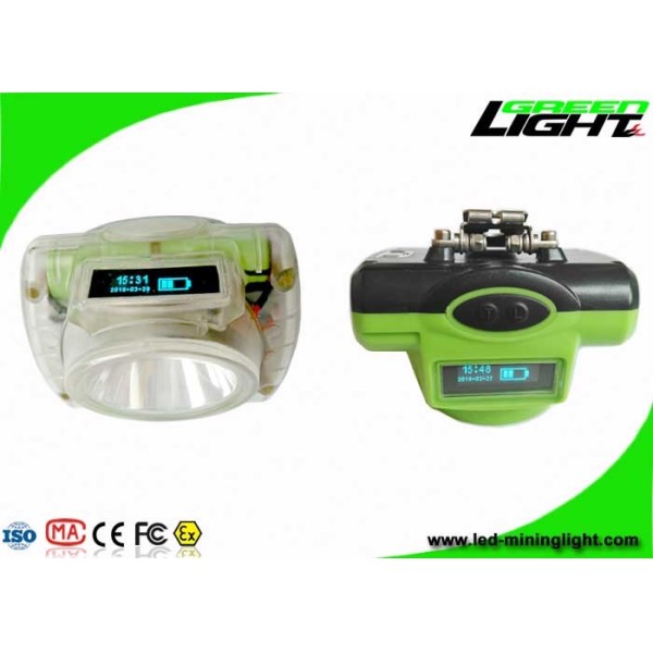 Quality Safety Underground Coal Miners Lamp 13000lux Brightness 14-16hrs Long Lighting Time for sale