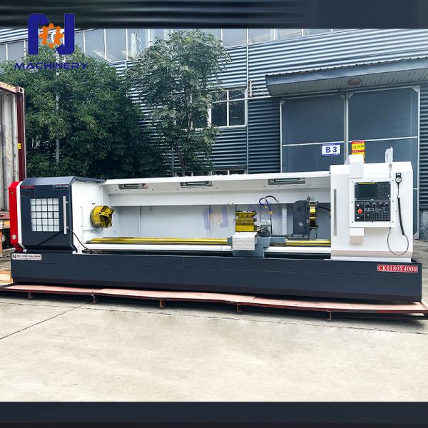 Quality Custom CK6180 Flat Bed CNC Lathe Machine 4 Meter Horizontal Metal Turning for sale