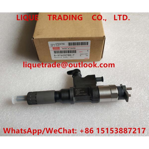 Quality DENSO injector 095000-6367, 0950006367, 095000-636 for 8-97609788-7, 8976097887, 8-97609788-1, 8-97609788-1, 97609788 for sale