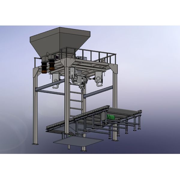 Quality 500kg Capacity High Accuracy Weighing and Packaging Machine for 24 Hours for sale