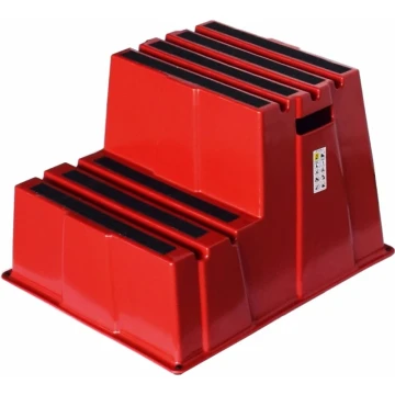 2 Steps Plastic Step Stool with 500lb. Loading Capacity (44ZJ61)