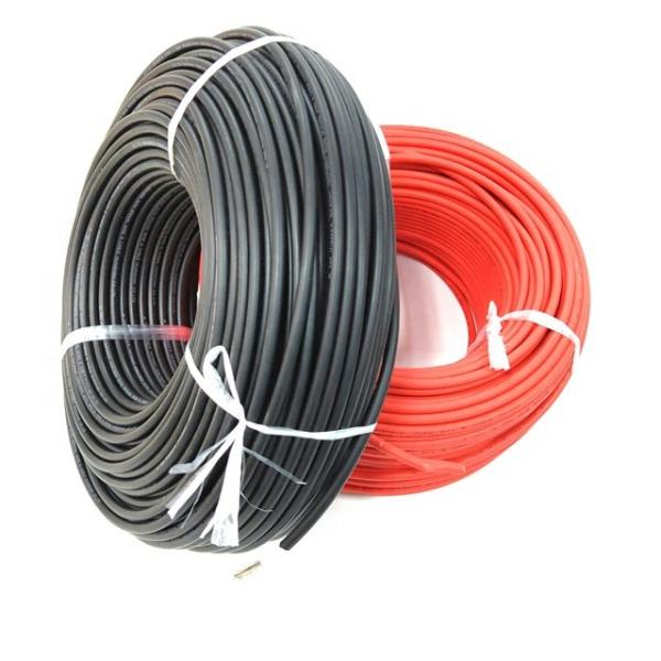 Quality 100m Single Core Solar Cable 6mm2 10AWG XLPE Insulation Multi Core for sale