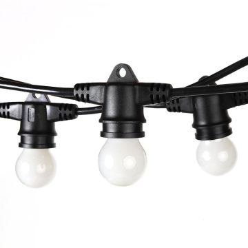 Quality Christmas Style 48ft S14 LED Edison Bulbs String Lights For Indoor Outdoor for sale