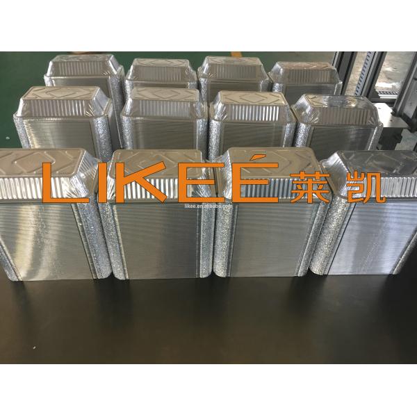 Quality 4 Cavities Production Capacity Fully Automatic Aluminum Foil Container Machine for sale