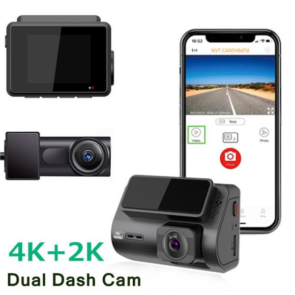 Quality ODM WiFi Front Inside Back GPS Dashboard Camera With GPS Tracking SONYIMX335 for sale