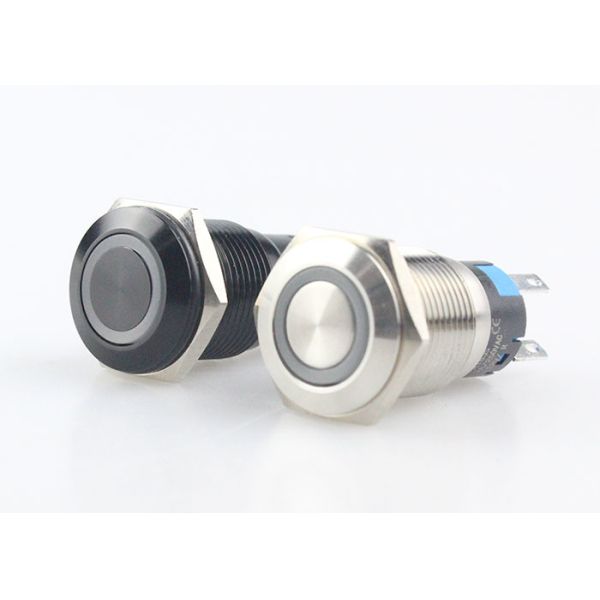 Quality 16mm Push Button Switch LED Illuminated , Automotive Push Button Switches for sale